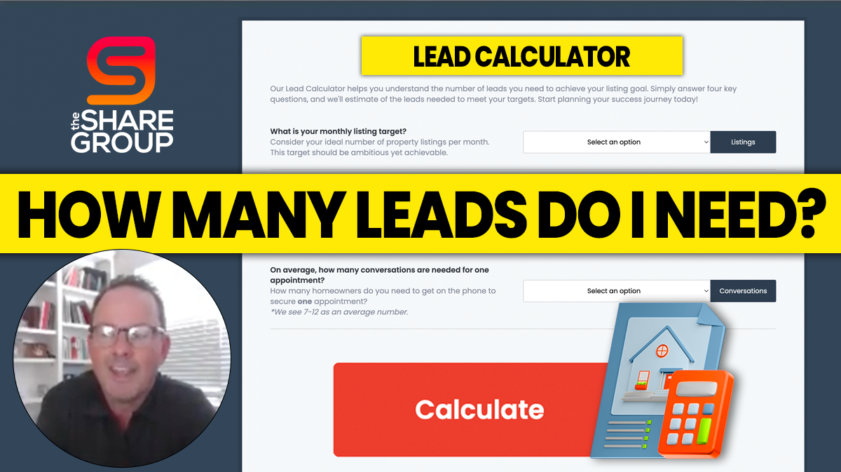 Real Estate Lead Calculator | The Share Group