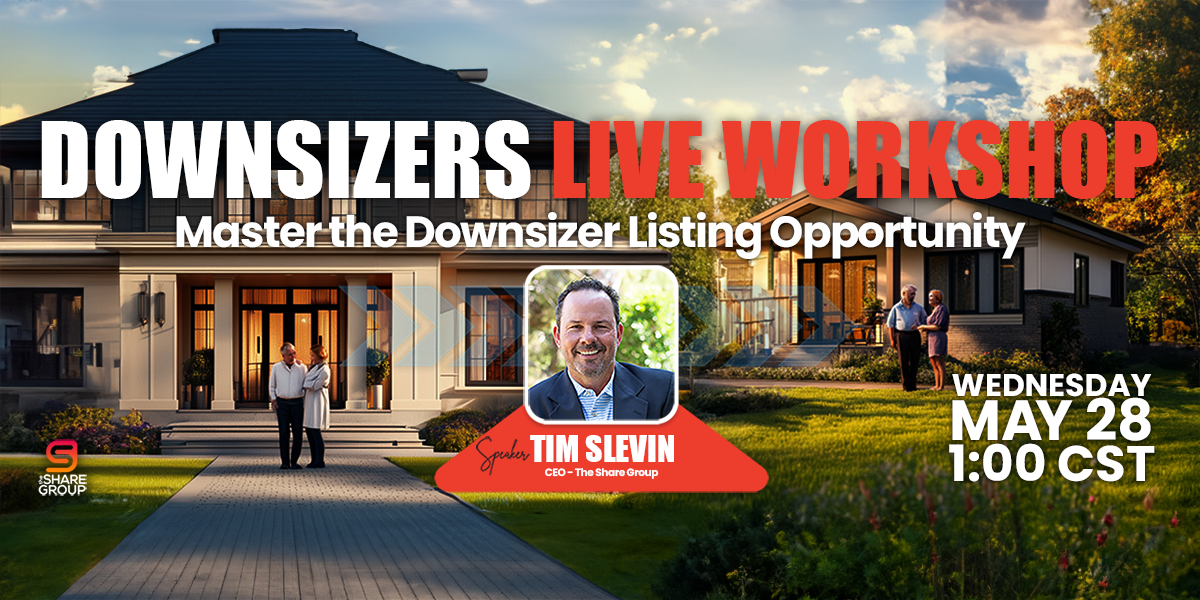 Master the Downsizer Listing Opportunity- Live Workshop